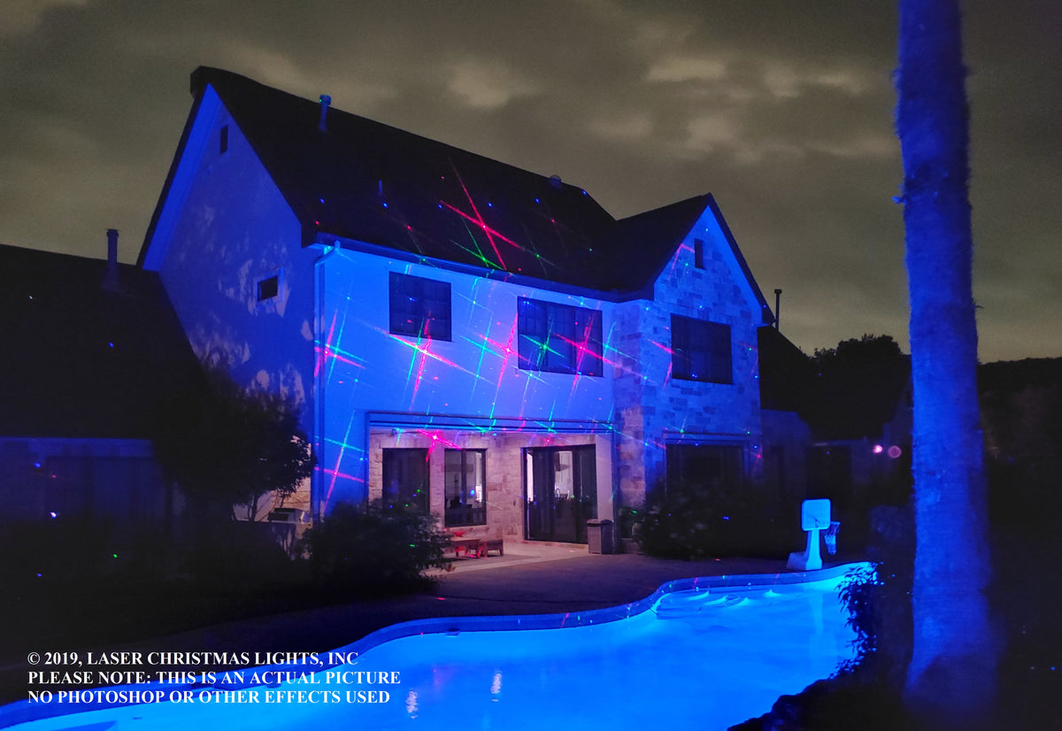 SuperStar RGB™ Laser Christmas Light Projector - Bluetooth Edition